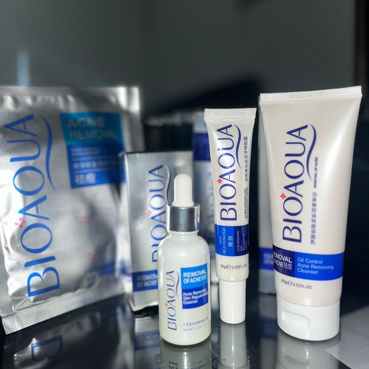 KIT ANTI ACNE BIOAQUA – FALO COLOMBIA